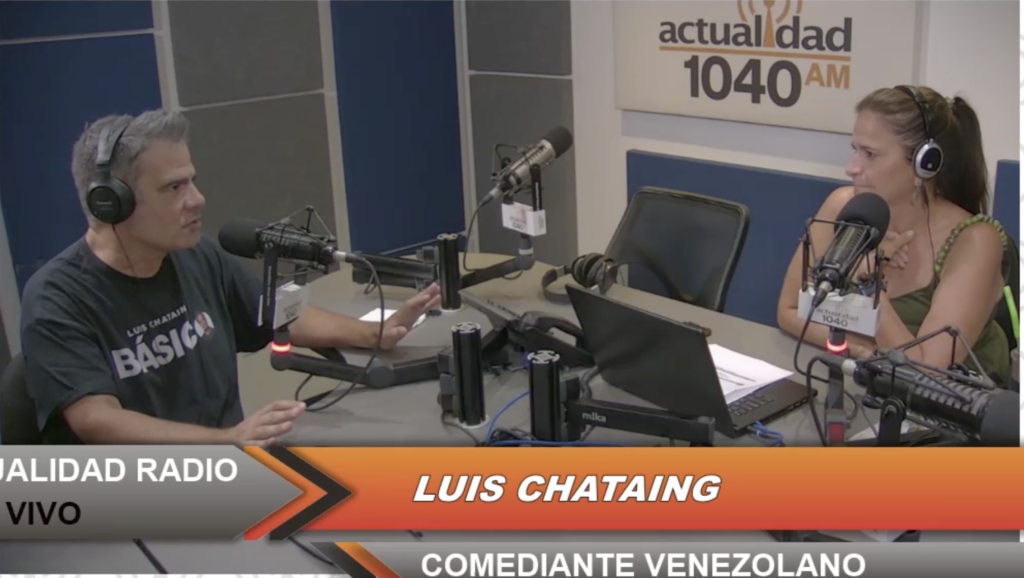 Luis Chataing con Yoly Cuello: "Venezuela, hay que seguir adelante ...